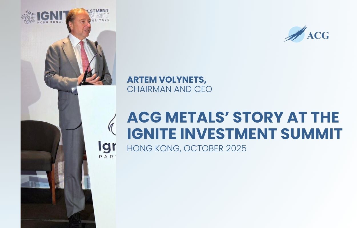 Ignite Investment Summit: ACG Metals set for significant growth - ACG ...