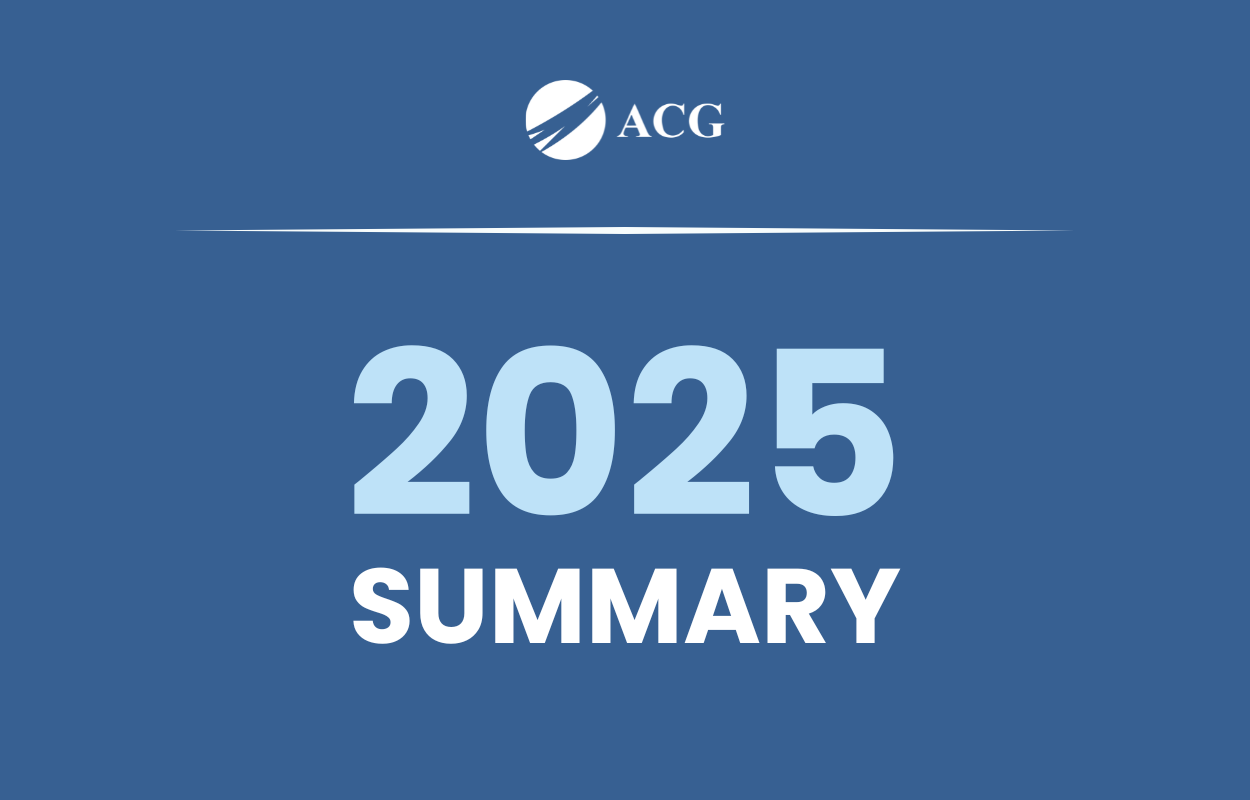 2025: A year in review - ACG Metals Limited